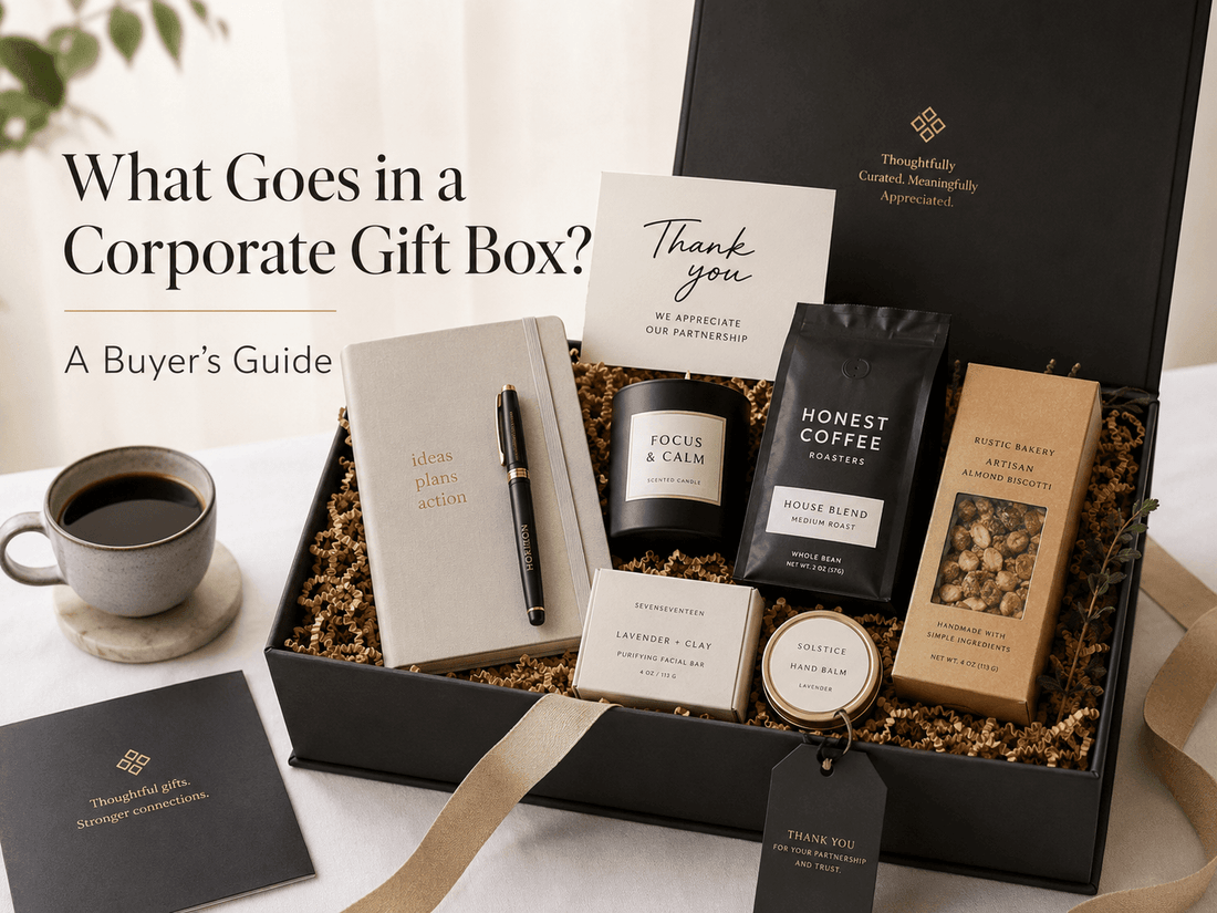 What Goes in a Corporate Gift Box? – JNJ Gifts and More